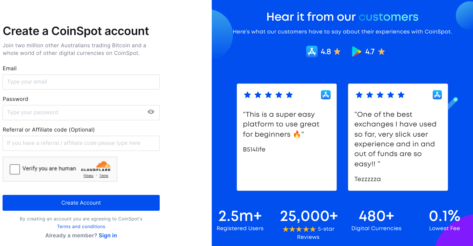 How to Verify an Individual Account – CoinSpot