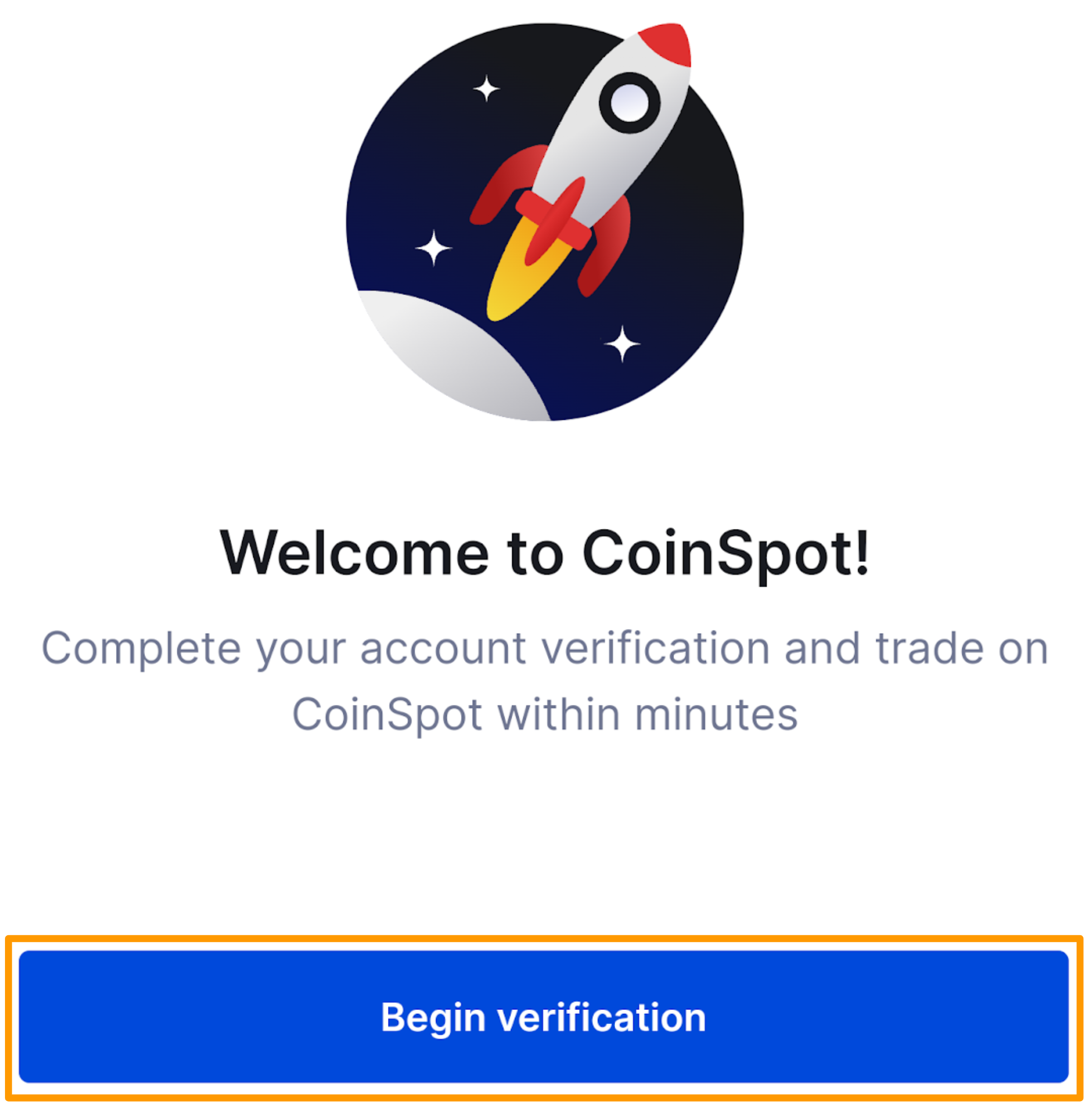 CoinSpot Mobile App - Register & Verify a Personal Account – CoinSpot