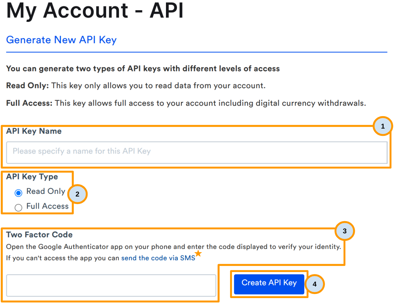 How to set up API Key – CoinSpot
