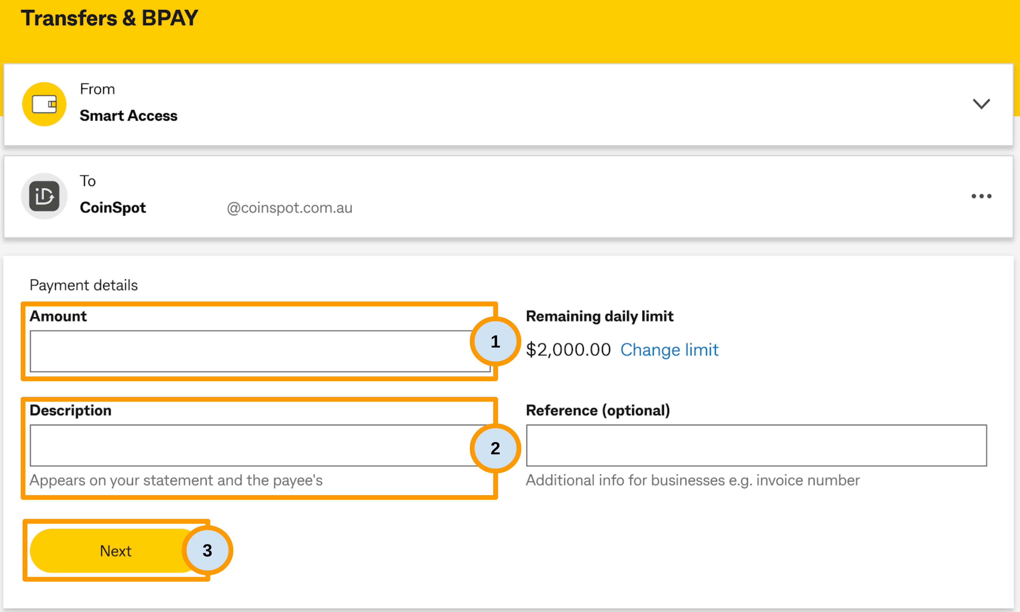 PayID Deposits via Commonwealth Bank – CoinSpot