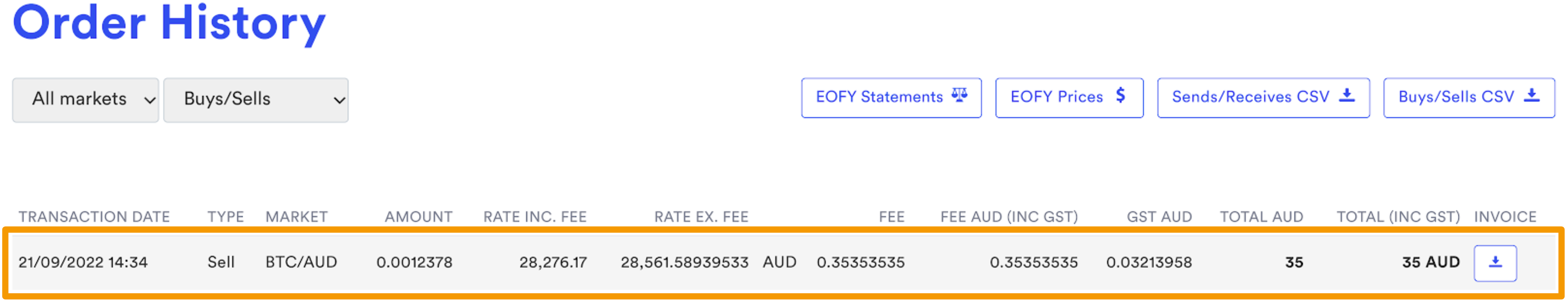 CoinSpot Mastercard - How do I view my transaction history? – CoinSpot