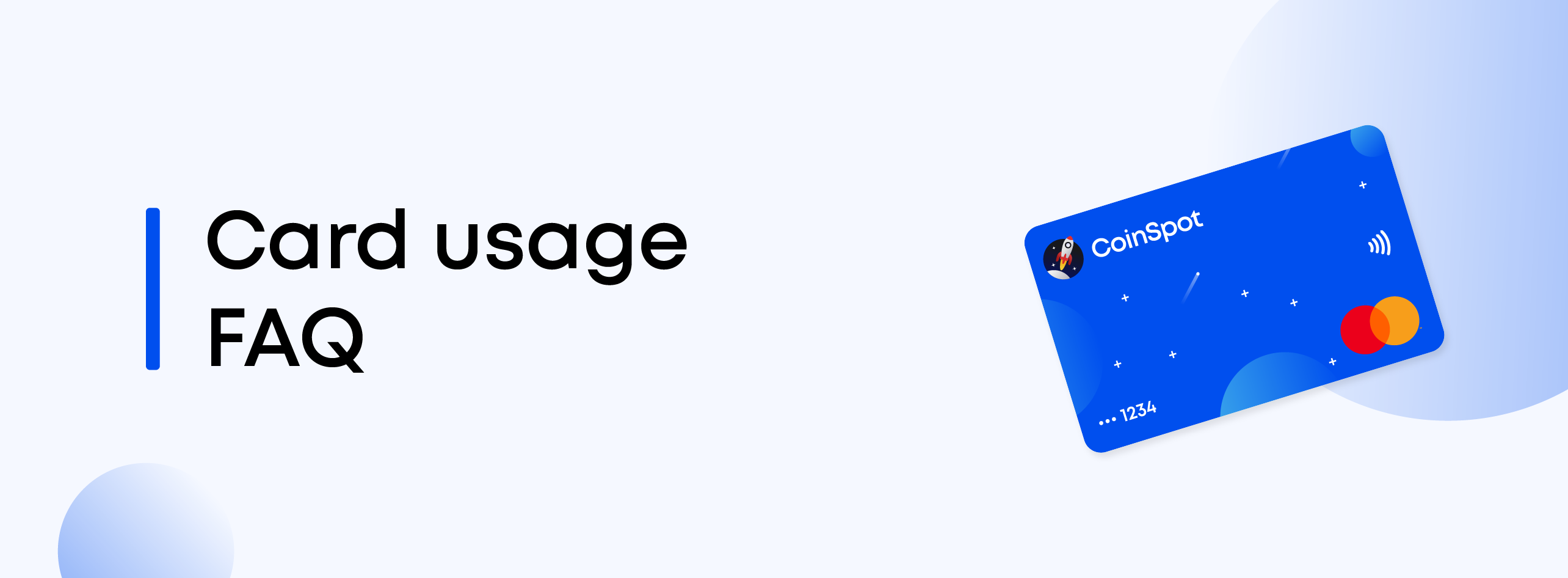 CoinSpot Mastercard - Card Usage FAQ – CoinSpot