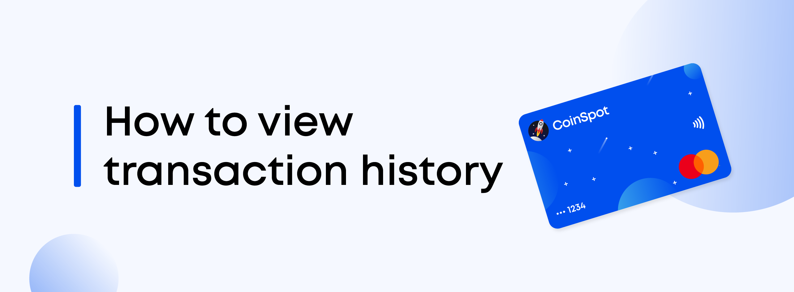 CoinSpot Mastercard - How do I view my transaction history? – CoinSpot