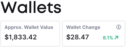 NEW Feature: Wallet Change – CoinSpot