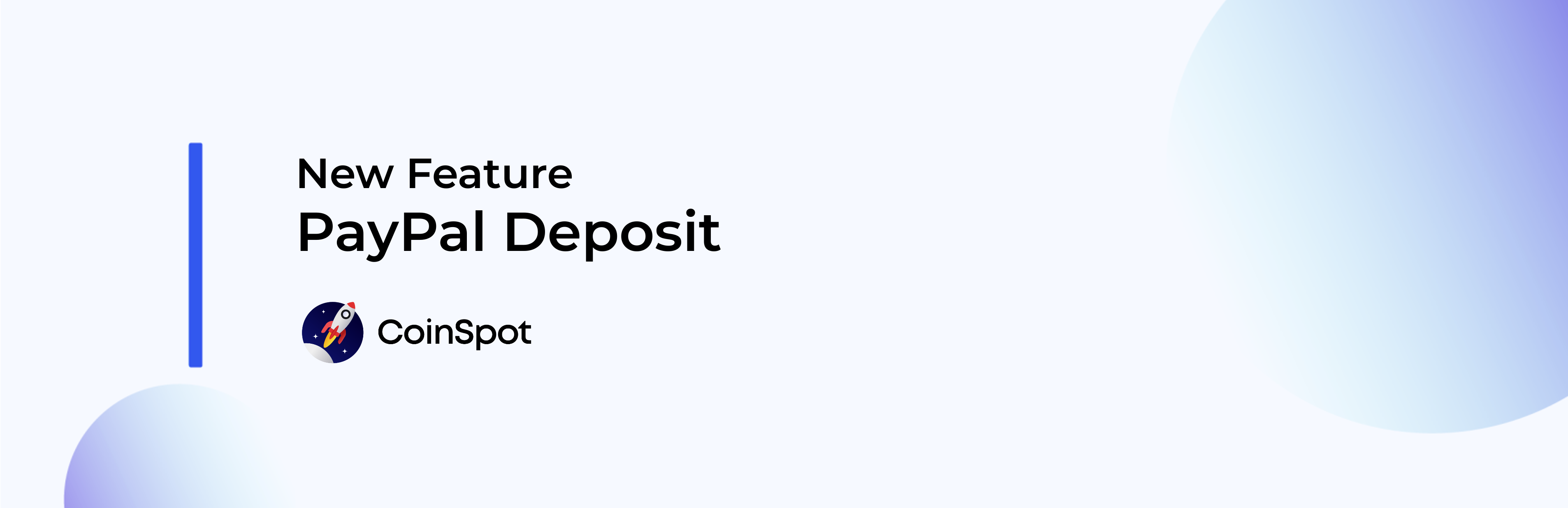 NEW Feature: PayPal Deposit – CoinSpot